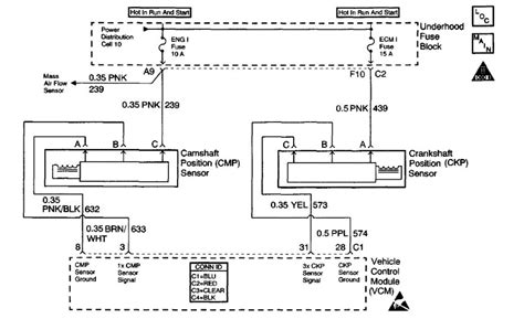 Crankshaft Position Sensor Wiring Diagram 3 Wire Crank Senso