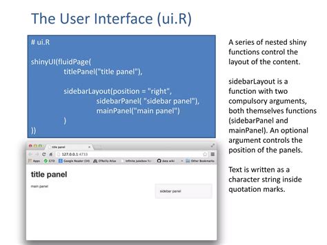 Introduction To Shiny For Building Web Apps In R Pptx