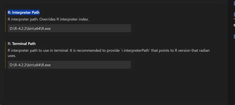 Failed To Create Process While Using R Extension At Vscode Platform