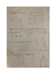 Geometry Review Corresponding Sides Angles And Theorems Course Hero