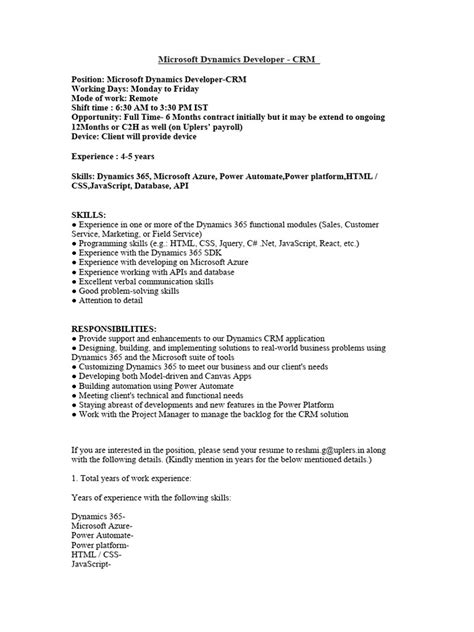 Microsoft Dynamics Developer Pdf