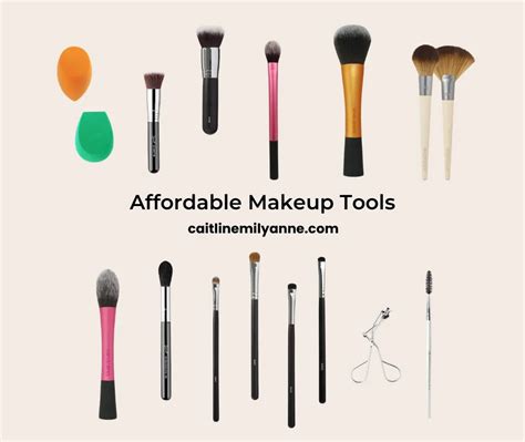 Affordable Makeup Tools
