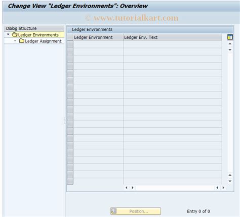 GADBCLD SAP Tcode ADB Ledger Customizing Transaction Code GADBCLD SAP Tcode ADB Ledger Customizing Transaction Code