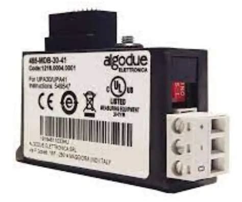 Algodue Elettronica Rs485 Modbus Communication Module User Manual
