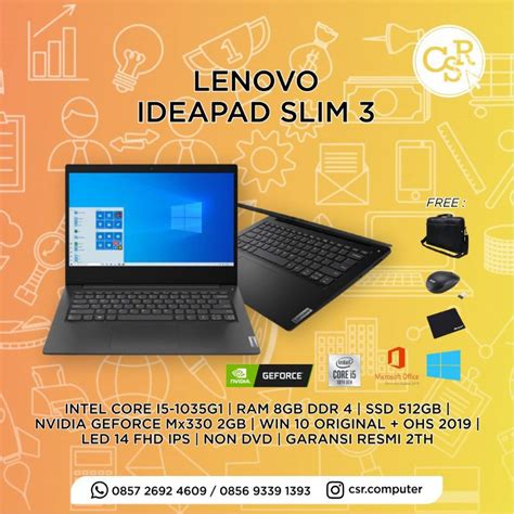 Harga Laptop Lenovo Terbaru September Biggo Indonesia