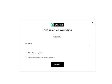data form
