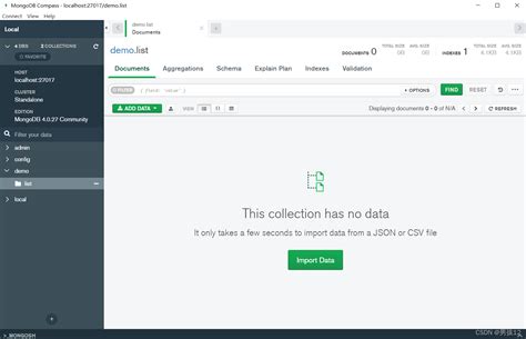 Mongodb图形可视化界面及操作mongodb可视化界面 Csdn博客