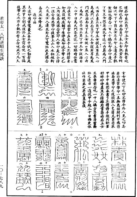 黃帝太一八門逆順生死訣 小萃华亭