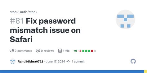 Fix Password Mismatch Issue On Safari By Rahulmishra0722 · Pull Request