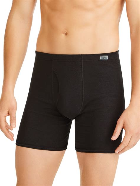 Hanes Hanes Mens Tagless Boxer Briefs 10 Pack