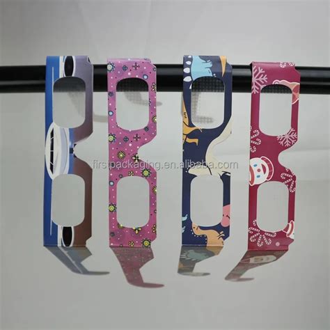 Custom Christmas Paper Diffraction Glasses 3d Firework Glasses Buy Paper Diffraction Glasses