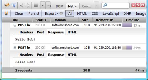 Firebug Tip Resend Request Software Is Hard