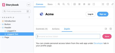 Zeplin Addon Storybook Frontend Workshop For Ui Development