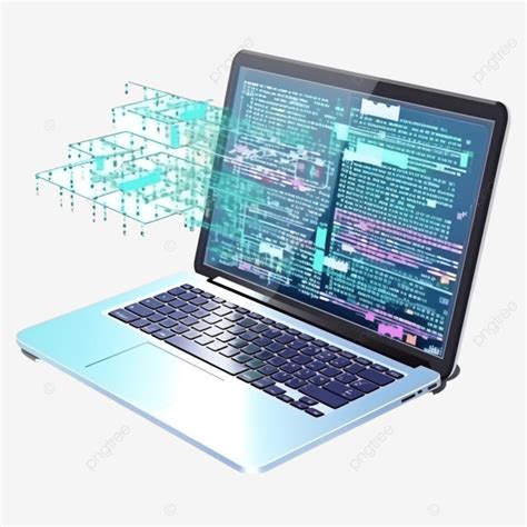Coding Program Technology 3d Illustration 3d Rendering Mobile Png