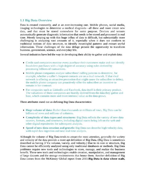 Bda Lecture Notes Updated Unit 1 Pdf