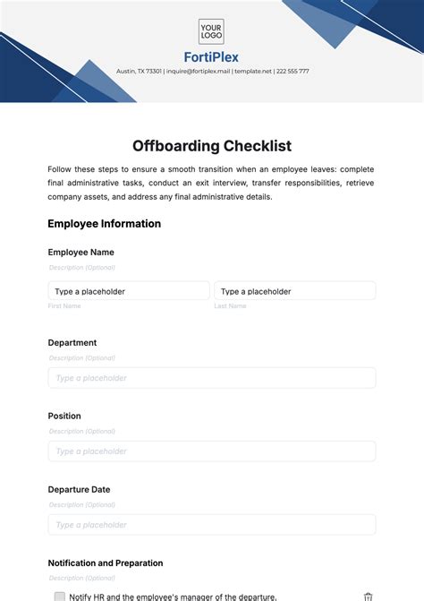 Free Employee Personnel File Checklist Template To Edit Online