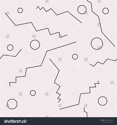 Zig Zag Waves Circles Vector Stock Vector Royalty Free 1958701957 Shutterstock