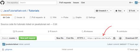 Simple Git Tutorial Java Tutorial Network