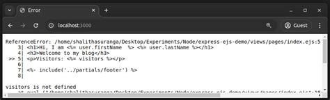 How To Use Ejs To Template Your Nodejs Application Logrocket Blog