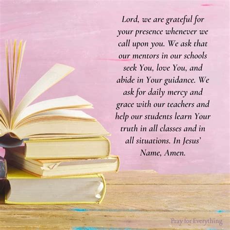 Prayer For Teachers Teacher Prayer Teacher Teacher 10 Prayers For