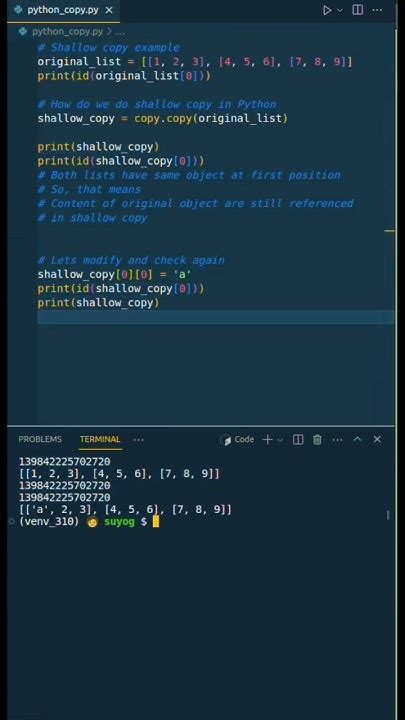 29 Python Copying Understanding Shallow Copy And Deep Copy Techniques