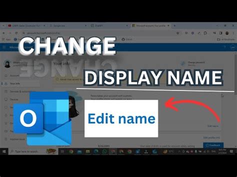 How To Change Display Name In Outlook Mail Change Name Easily Redway
