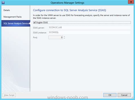 SCVMM SP In A LAB Installation Part G Install Forecasting