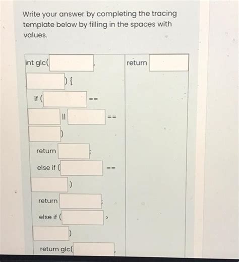 Solved Trace The Flow Of The Following Recursive Function