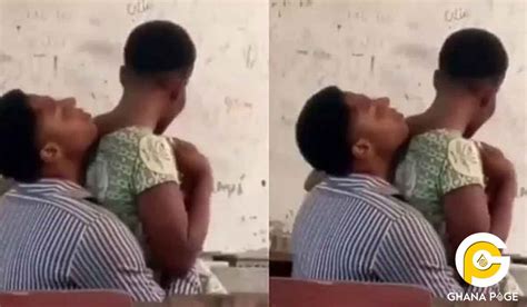 Shs Teacher Caught Chopping Student In Classroom Ghpage