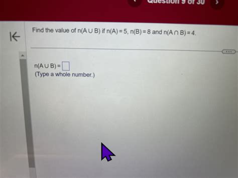 Solved Find The Value Of N AB If N A N B And Chegg Com