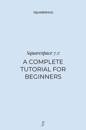 Squarespace Tutorial For Beginners