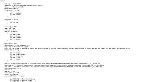 Php Imdb Parser By Dmitrii Codester