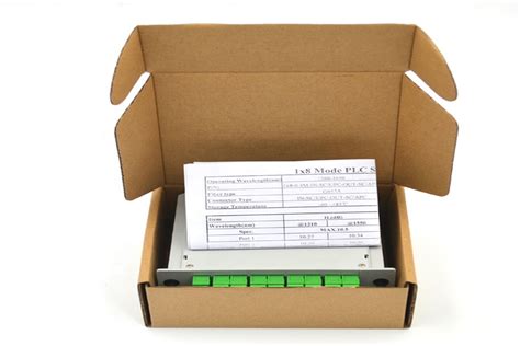 X PLC Splitter SC APC Cassette Module Spring Optical