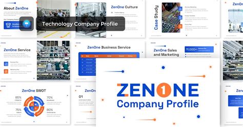 Профиль технологической компании Keynote Шаблоны презентаций Включая компания и бизнес