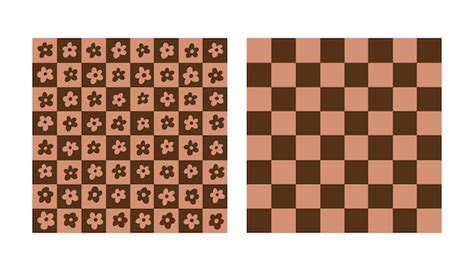 Premium Vector Groovy Seamless Patterns With Funny Happy Daisy