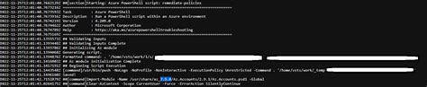 azurepowershell 4 on ms hosted agent ubuntu 20 04 has had it s az