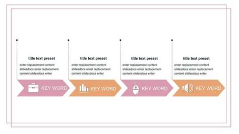 Visual Representation Of Keyword Diagram Powerpoint Template Free