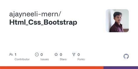 Github Ajayneeli Mernhtmlcssbootstrap