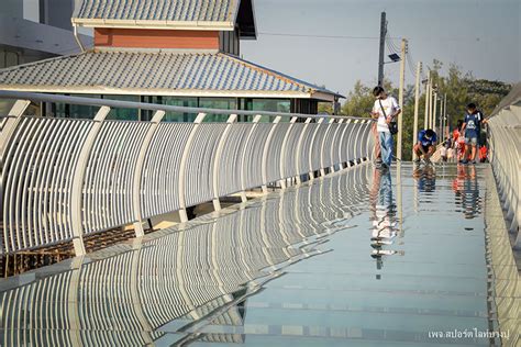 วัดหงษ์ทอง วัดสวยริมทะเล มาเดินชิลล์กินลิมบน สกายวอล์ควัดหงษ์ทอง