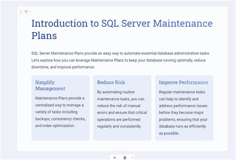How To Create A SQL Server Presentation In 5 Minutes Using AI In Gamma