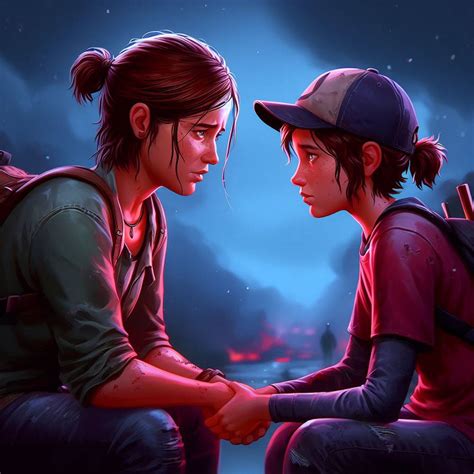 Ellie Y Clementine By Fanartai2099 On Deviantart