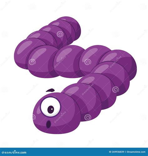 Vector Illustration Of A Pneumococcus Or Streptococcus Pneumoniae Bacteria In Cartoon Style