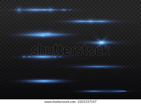 가로등 섬광선 섬광청색 수평 렌즈 플레어 스톡 벡터로열티 프리 2201337147 Shutterstock