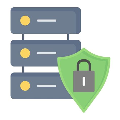 Premium Vector Data Security Vector Illustration