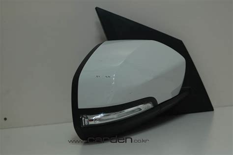 더넥스트스파크 8핀 Led접이사이드미러 조수석 퓨어화이트 Gaz 빽미러 사이드미러 수리 개조 국내판매 1위 카덴