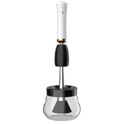 전기 수세미 Usb 충전식 메이크업 브러쉬 청소 기계 자동 건조 브러쉬 청소기 흰색