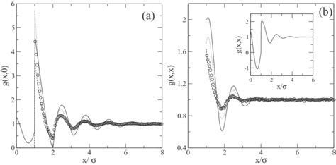 A Pair Correlation Functions − G X 0 Fmt Oz Download Scientific Diagram