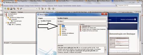 Java Netbeans 802 Projeto Inicial Download Passo A Passo