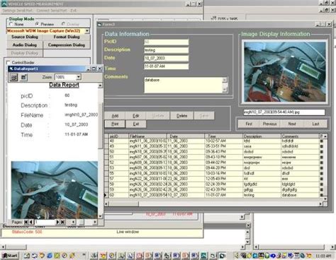 Form Shows Data Save In Database And Form Data Report For Print The