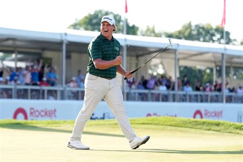 매킬로이 뛰어넘은 20세 신인 장타자 포트기터 Pga 투어 로켓 클래식 5차 연장 승리로 생애 첫 우승